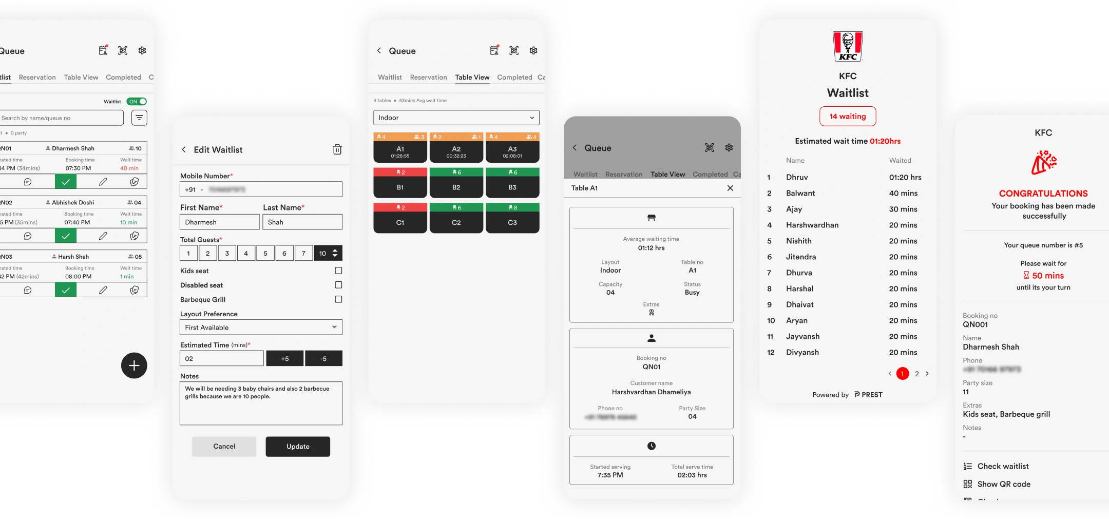Prest | Restaurant POS with 3D Imaging Technology